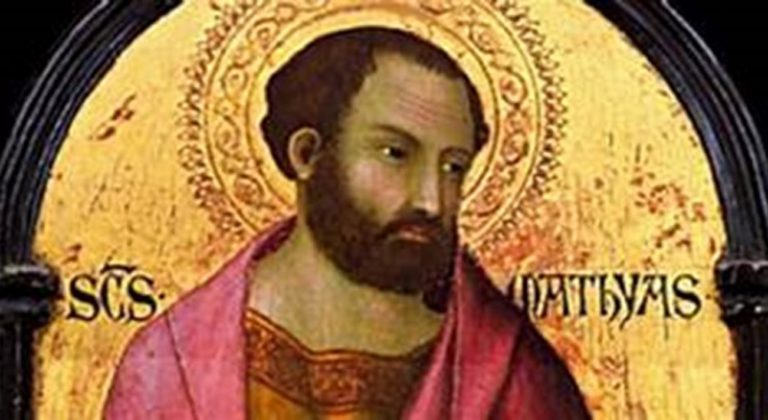 MAY 14: ST. MATTHIAS, APOSTLE - St. Mary of Mount Carmel / Blessed ...